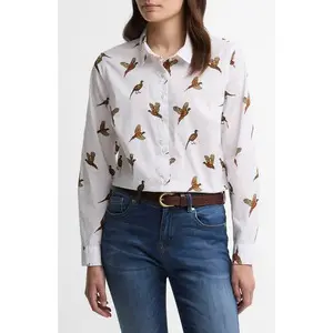 Barbour Brambles Cotton Button-up Shirt - Multi Bird