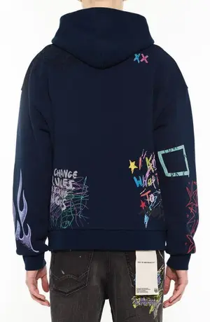CULT OF INDIVIDUALITY Graphic Hoodie Sweatshirt
