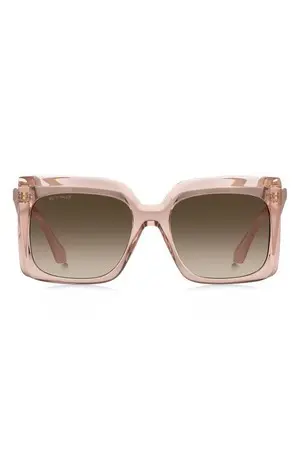Etro 57mm Square Sunglasses - Pink/brown Sf