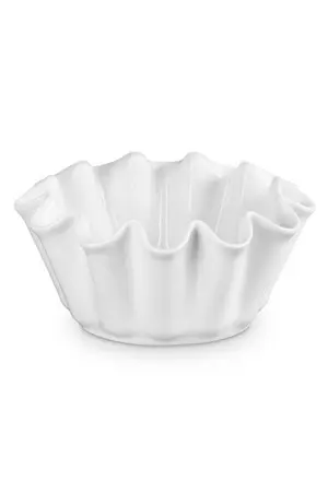 LE CREUSET Ruffle Brioche Baker Pan - White