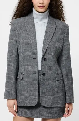 French Connection Glen Plaid Blazer