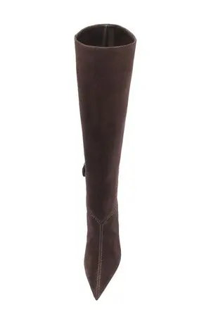 ALEXANDRE BIRMAN Malva Knee High Boots - Dark Brown
