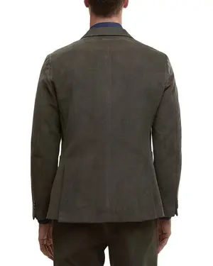 Barbour Wallington Corduroy Slim Fit Blazer - Olive