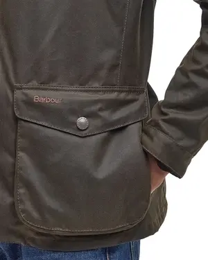 Barbour Ogston Wax Jacket - Olive