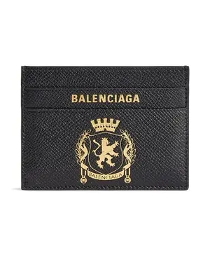 Balenciaga Passport Card Holder - Black