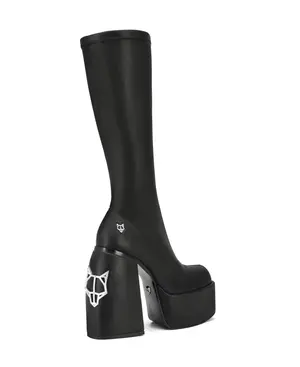 NAKED WOLFE Spice Platform Boots - Black