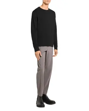Theory Riland Cable Knit Sweater - Black