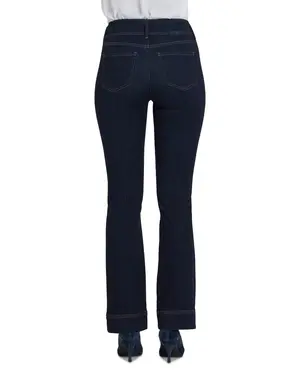 NYDJ Barbara Bootcut Double Button Jeans