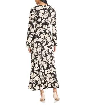 Maggy London Printed Maxi Dress