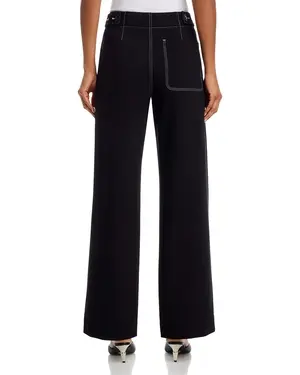 Rag & Bone Irina Pont Contrast Stitch Pants