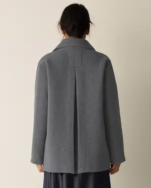Eileen Fisher Wool Trench Coat
