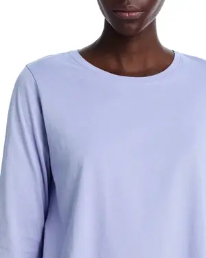Eileen Fisher Jersey Knit Tee - Plume