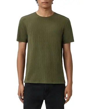 John Varvatos Brasse Short Sleeve Tee - Dark Olive