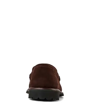 Bruno Magli Rocky Suede Loafers - Brown Suede