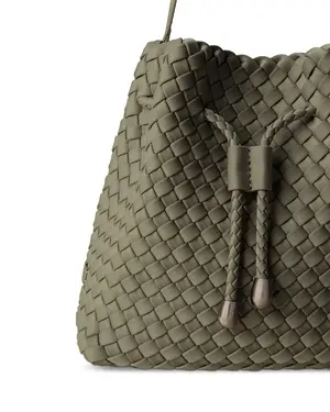 NAGHEDI Gramercy Medium Bucket Bag - Olea