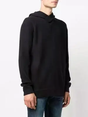 DONDUP Virgin Wool-cashmere Blend Hoodie