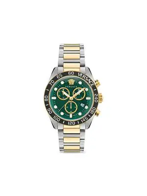 Versace 43mm Chronograph Watch - Green
