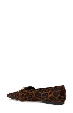 Paige Wade Snip Toe Loafer - Leopard