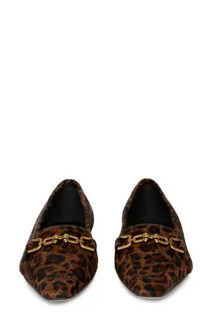 Paige Wade Snip Toe Loafer - Leopard