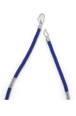 Lagos Anthem Three Station Bracelet - Silver