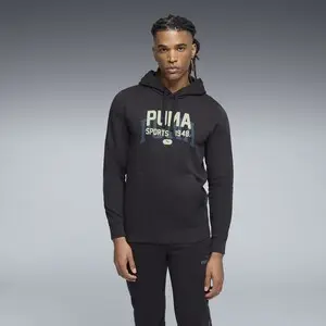 PUMA House Of Graphics Fleece Hoodie - Black