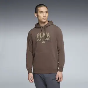PUMA House Of Graphics Fleece Hoodie - Brown