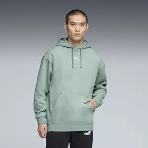 PUMA Essentials Relaxed Fleece Hoodie - Green
