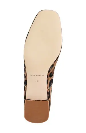 Jack Rogers Lenora Block Heel Pump - Leopard Multi