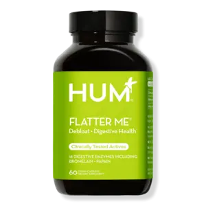 HUM Flatter Me Digestive Enzymes For Fast Bloating Relief - One-color