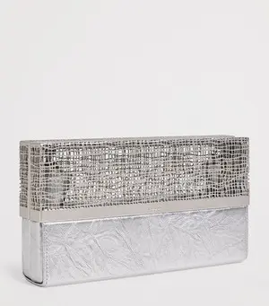 Rodo Leather Caged Clutch