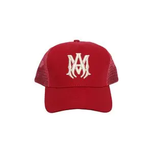 Amiri Ma Logo Trucker Hat - Red