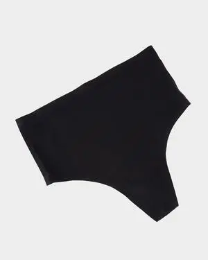 Chantelle Soft Stretch Retro Thong Black