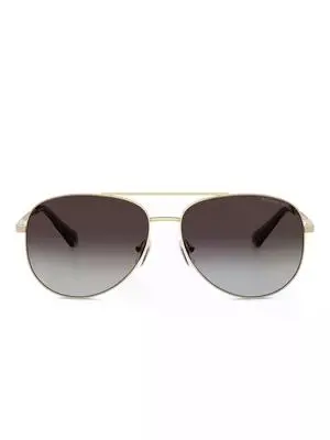 Michael Kors Metal-frame Sunglasses - Gold