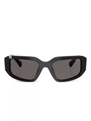 VOGUE EYEWEAR Embellished Geometric Sunglasses - Black