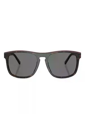 SCUDERIA FERRARI Tortoiseshell Square Sunglasses - Red