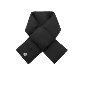 Moncler Down Packable Scarf - Black