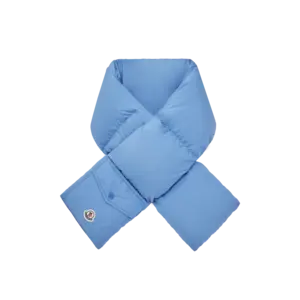 Moncler Down Packable Scarf - Blue