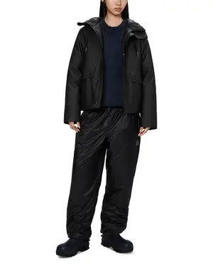 Rains Nome Short Parka Jacket - Black