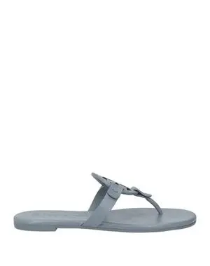Tory Burch Thong Sandal In Calfskin Blue