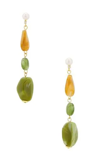 CASA CLARA Maris Drop Earrings - Geode