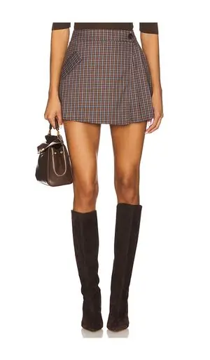 Line & Dot Pull On Skirts