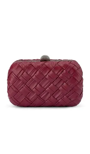 OLGA BERG Haven Woven Clutch