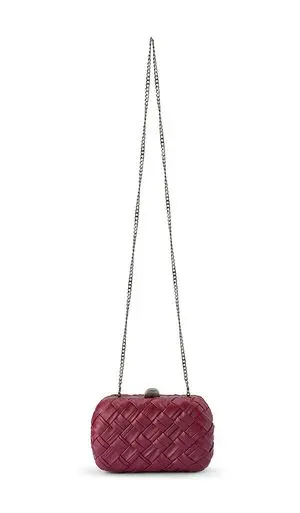 OLGA BERG Haven Woven Clutch