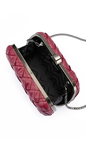 OLGA BERG Haven Woven Clutch