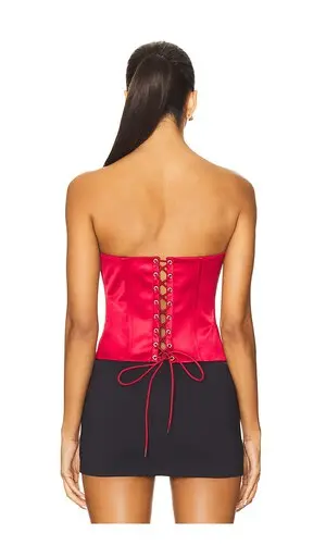 GUIZIO Satin Corset