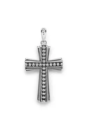 Lagos Anthem Cross Pendant - Silver
