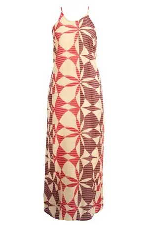NEXT Floral Print Maxi Slipdress