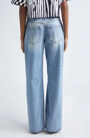 Balmain Straight Leg Jeans