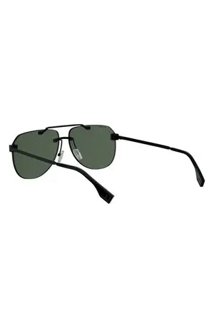 Fendi 61mm Polarized Pilot Sunglasses