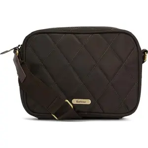 Barbour Quilted Nylon Crossbody Bag - Olive